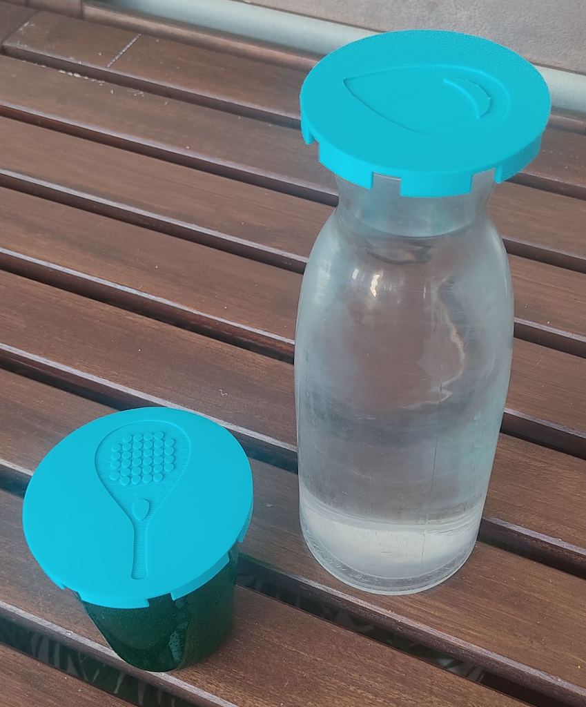 Lids for glasses and bottles by Rocco Nicola Lombardi | Download free ...