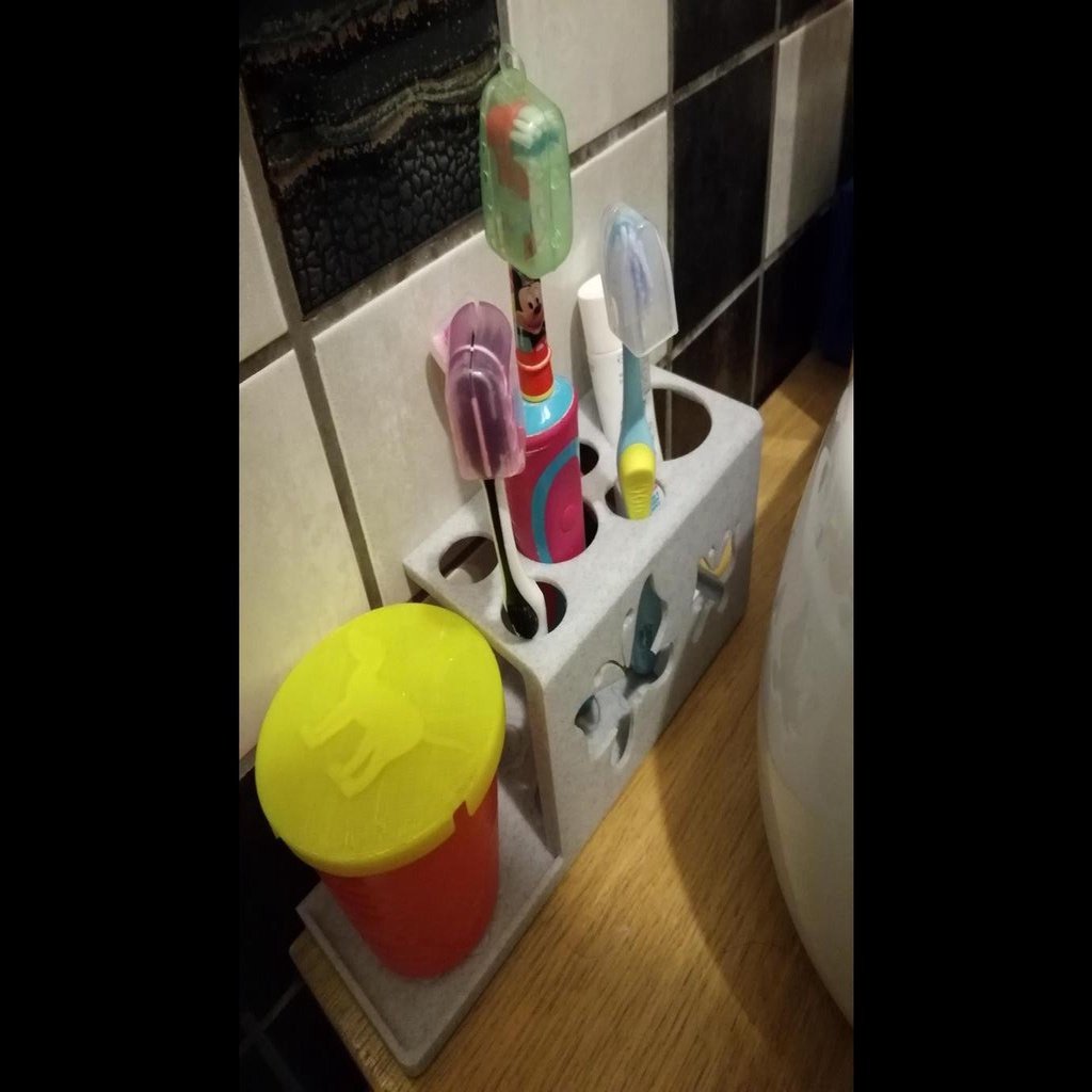 Butterfly toothbrush holder by Rocco Nicola Lombardi | Download free ...