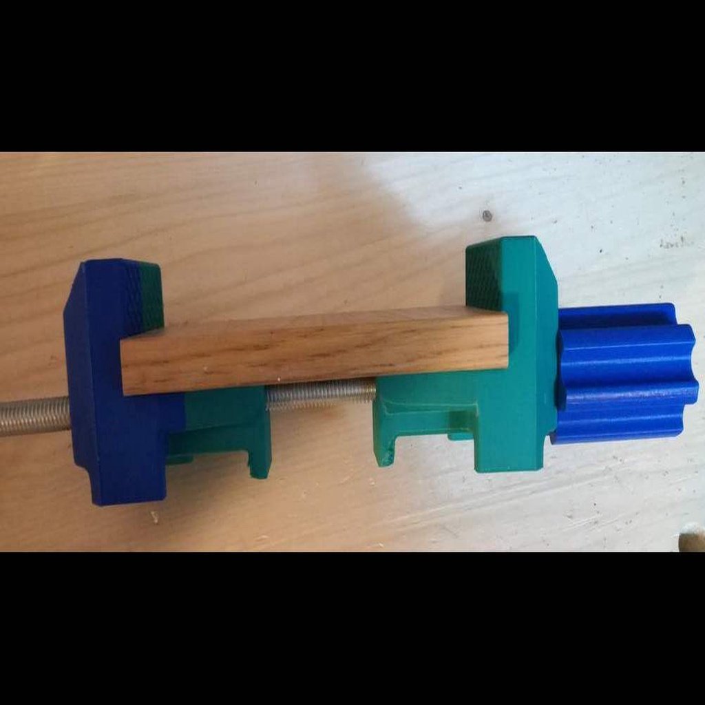 Easy Adjust Sliding Bar Clamp M12 threaded rod by Rocco Nicola Lombardi ...