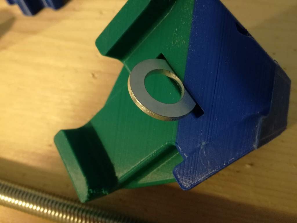 Easy Adjust Sliding Bar Clamp M12 threaded rod by Rocco Nicola Lombardi ...