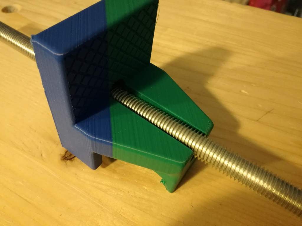 Easy Adjust Sliding Bar Clamp M12 threaded rod by Rocco Nicola Lombardi ...