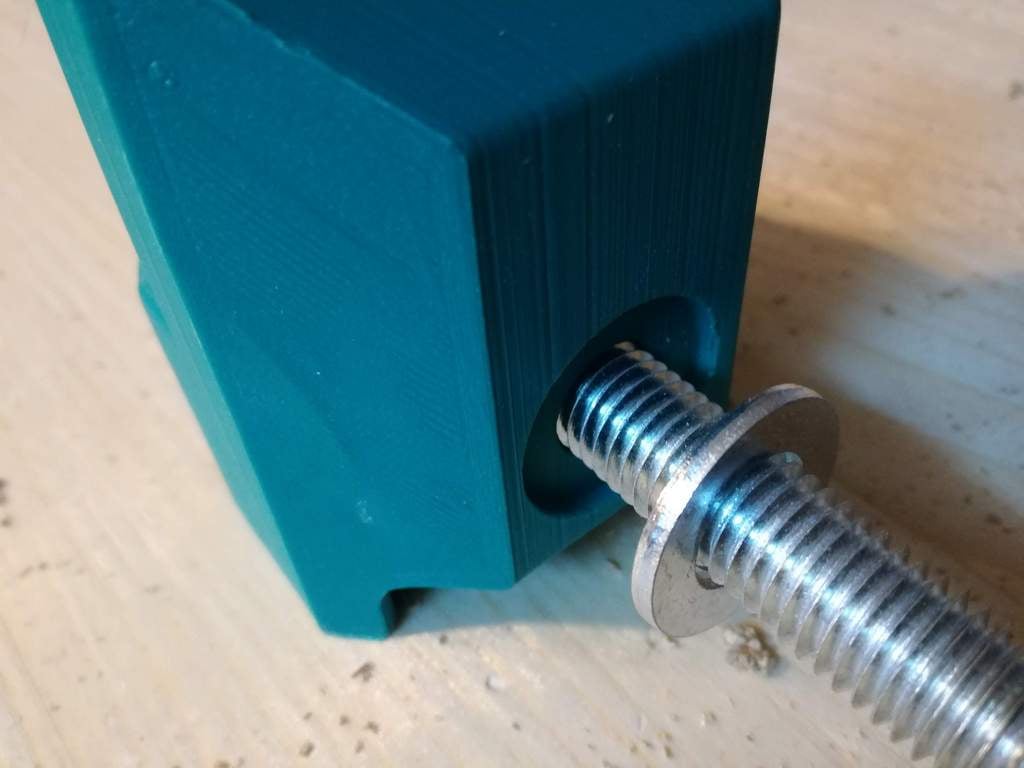 Easy Adjust Sliding Bar Clamp M12 threaded rod by Rocco Nicola Lombardi ...