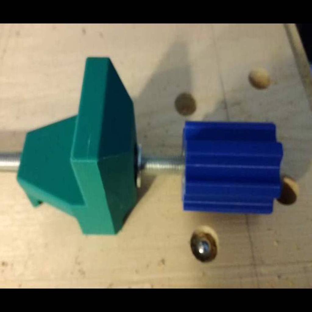 Easy Adjust Sliding Bar Clamp M12 threaded rod by Rocco Nicola Lombardi ...