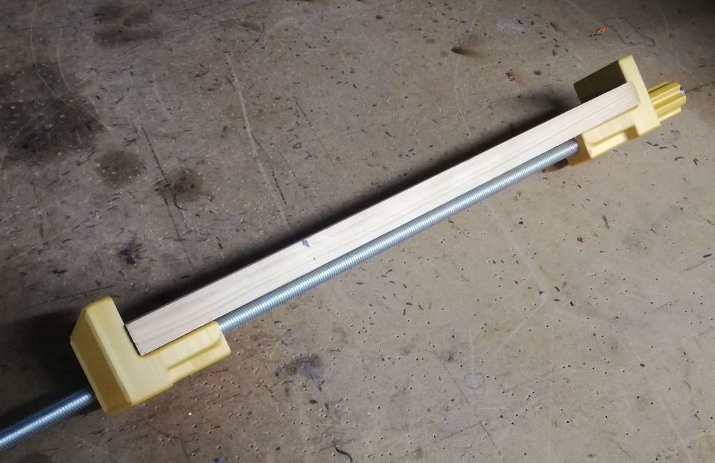 Easy Adjust Bar Clamp M12 threaded rod by Rocco Nicola Lombardi ...