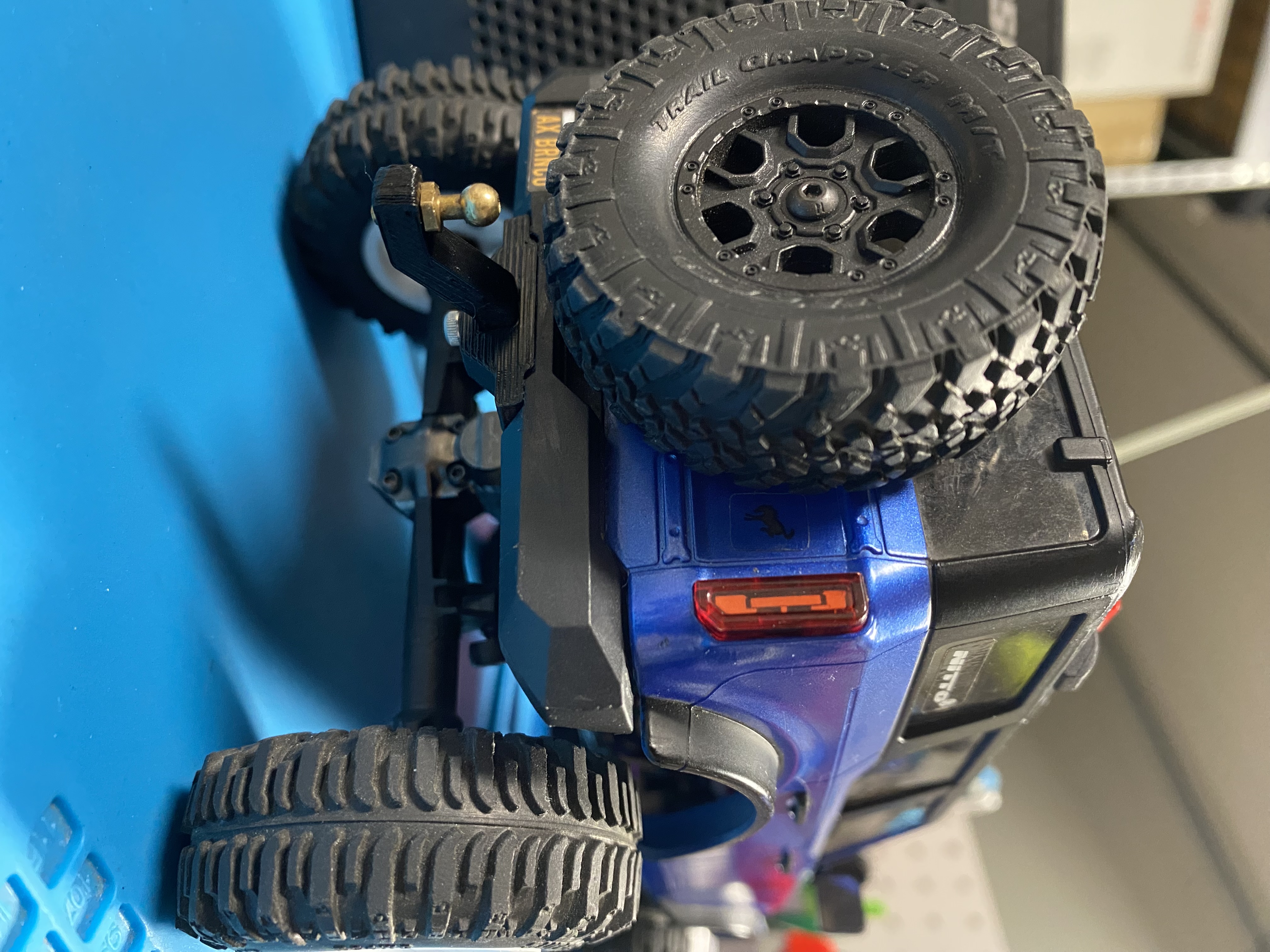 SCX24 Bronco Tow Hitch & Receiver by Forker45 | Download free STL model ...