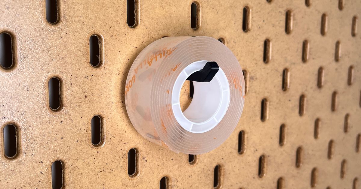 IKEA SKADIS Hook 1 in by Plastik Labs | Download free STL model ...