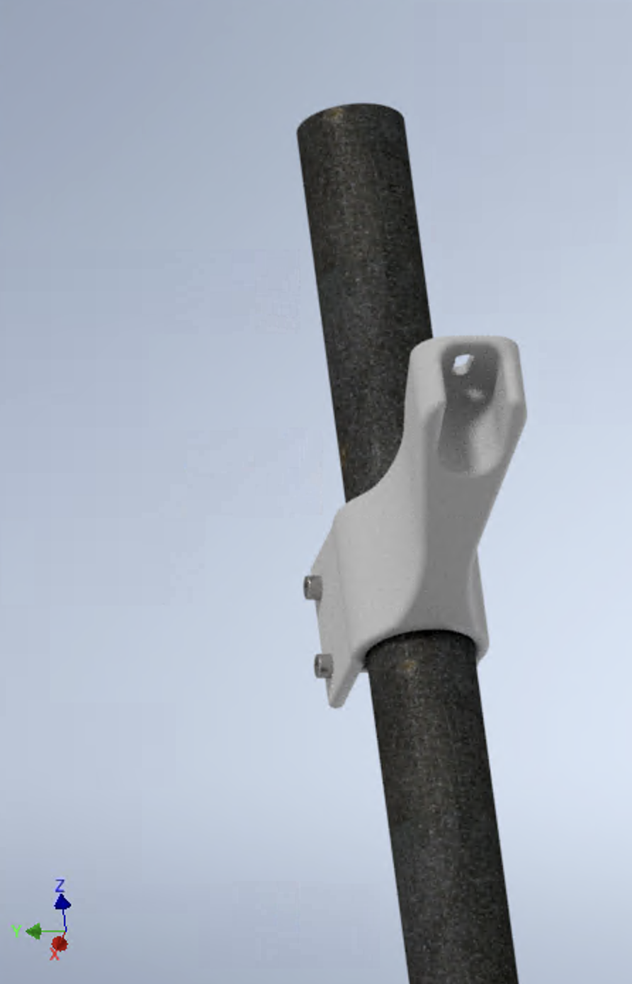 Camera-Holder for double display stand by cmos | Download free STL ...