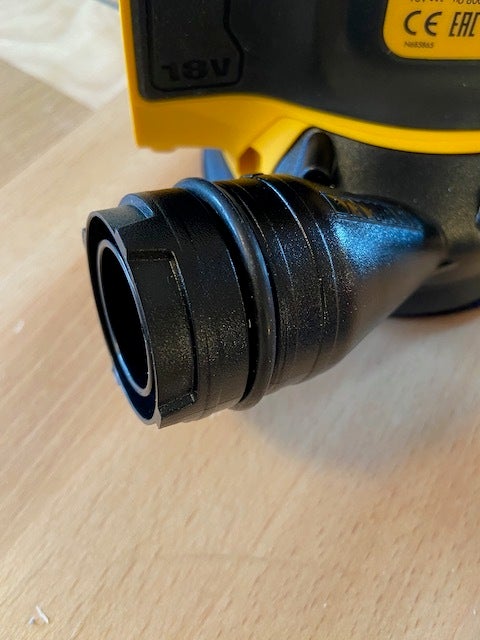 Dewalt DCW210 Cordless Sander to Festool Cleantec Adapter von anp27 ...
