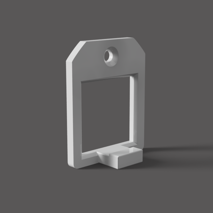 Modern Keychain by Antek M Studio | Download free STL model ...