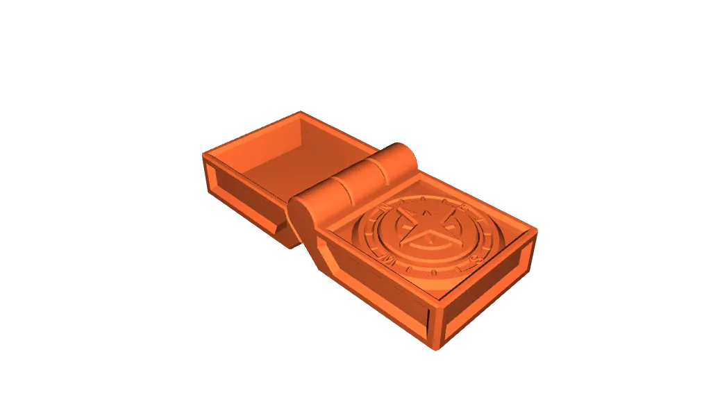 Compass Box ( with spinning dial ) by BeetleBuild | Download free STL ...