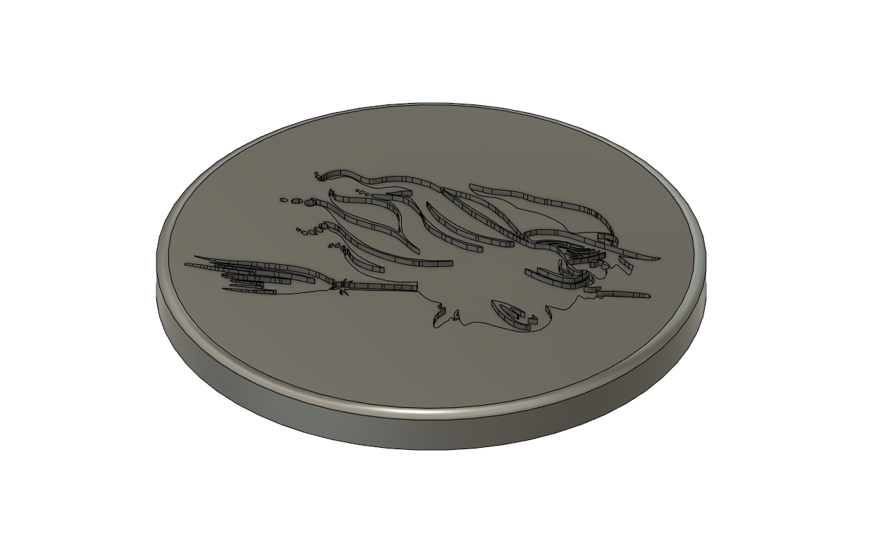 Halloween Witch Coaster by Tyler Nielsen | Download free STL model ...