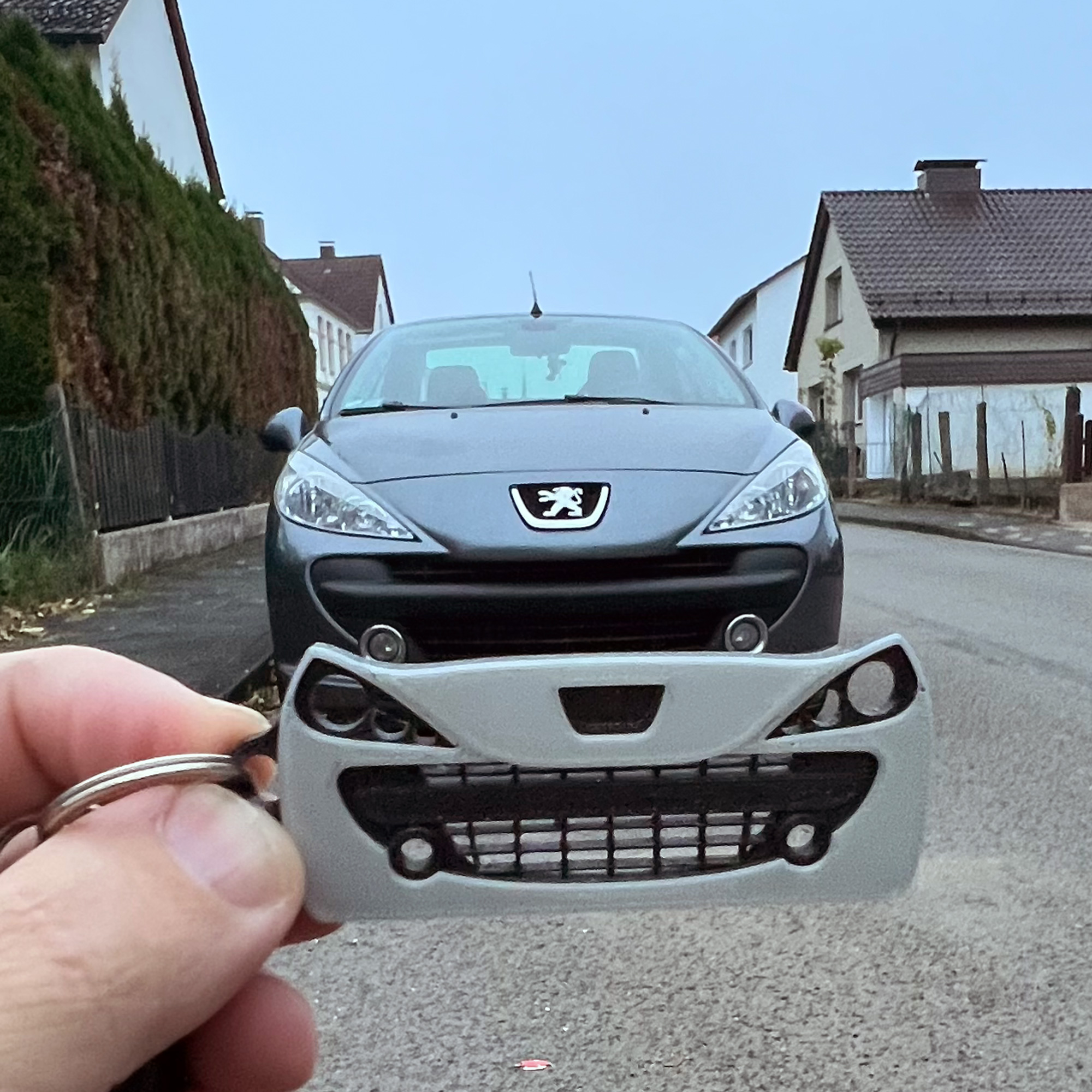 Peugeot 207 - Key Chain by 3dprintkings | Download free STL model ...