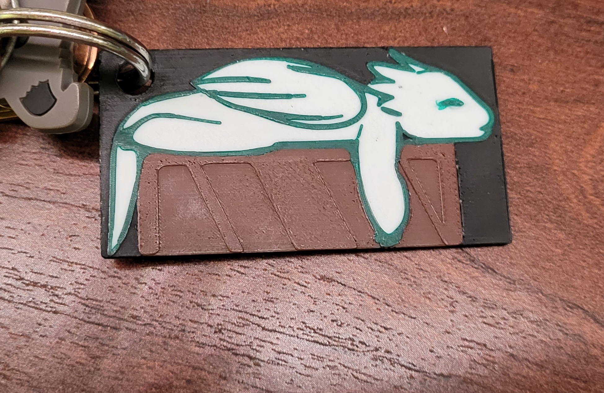 Sleeping Dragon Keytag by Dream Claw | Download free STL model ...