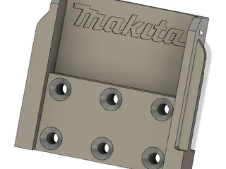 Makita Tool Mount by 05WEL | Download free STL model | Printables.com