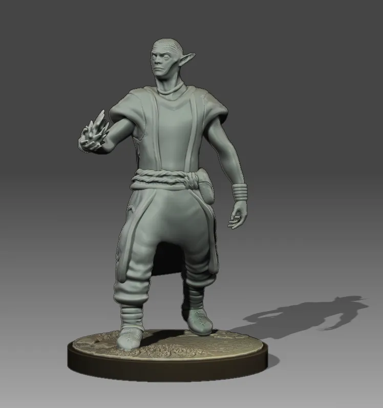 Verdan warlock by DragonArtist15 | Download free STL model | Printables.com