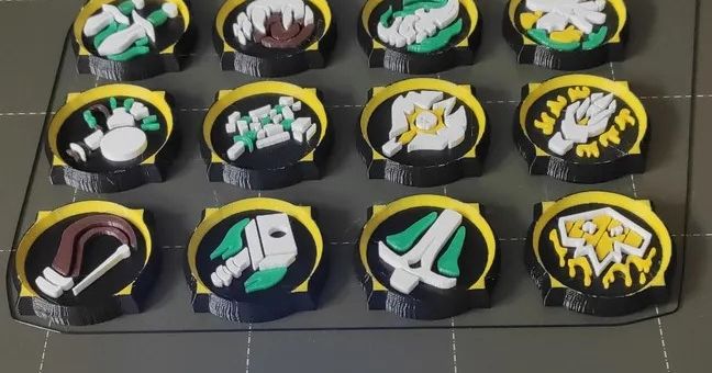 World of Warcraft Class Icon key rings by hvdzasaur | Download free STL ...