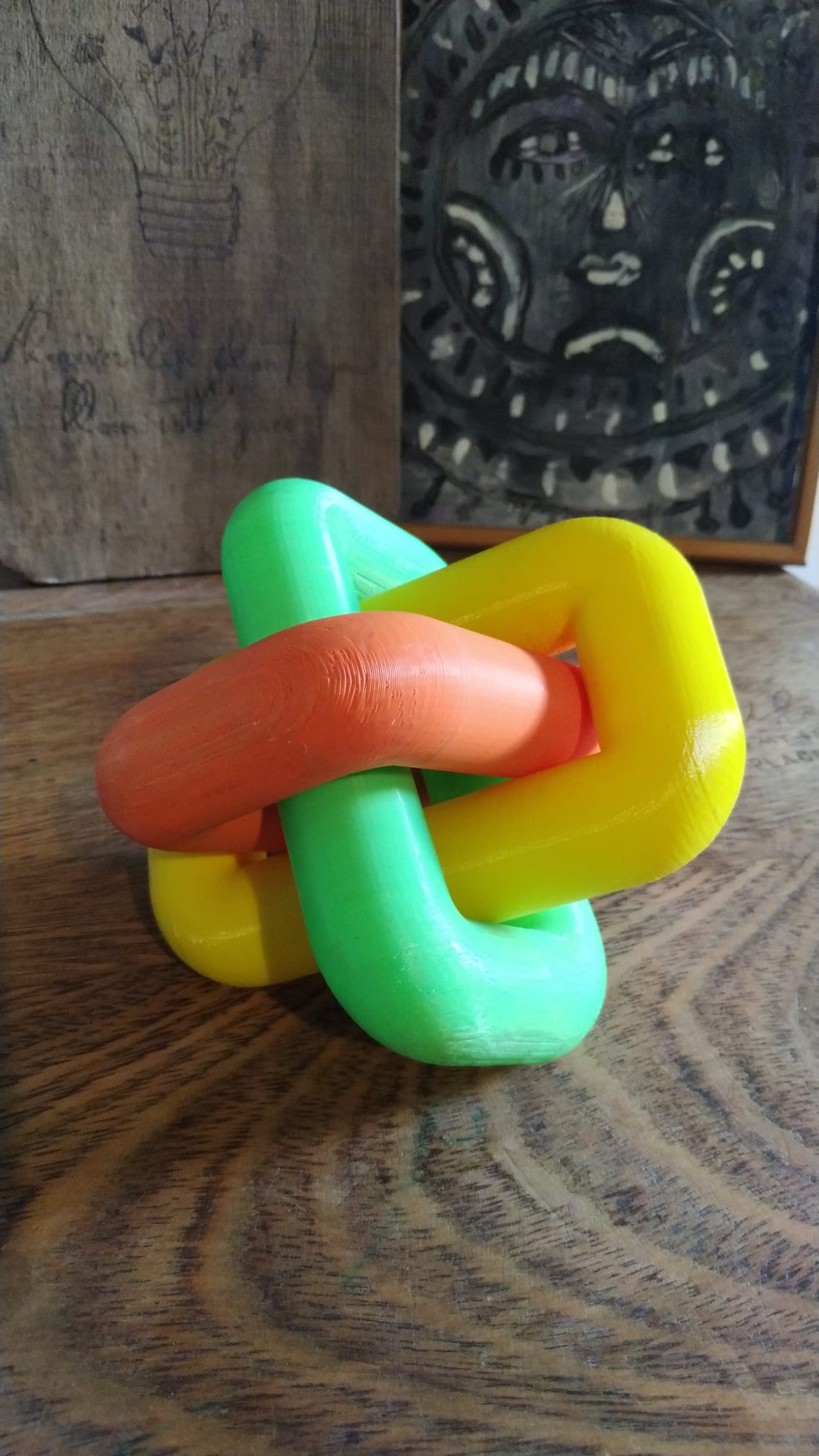 Decorative Triple Link by crashlaw | Download free STL model ...