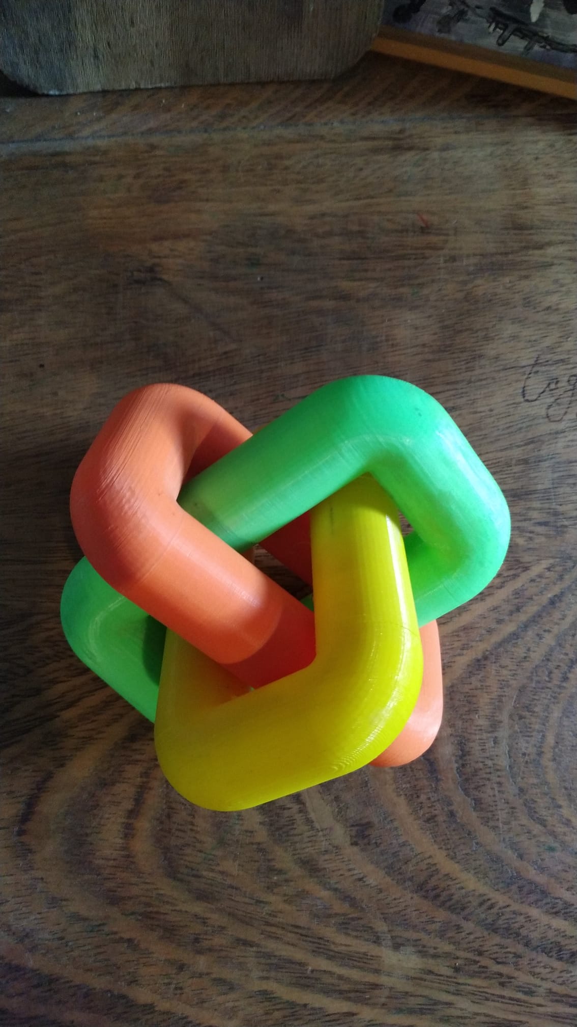 Decorative Triple Link by crashlaw | Download free STL model ...