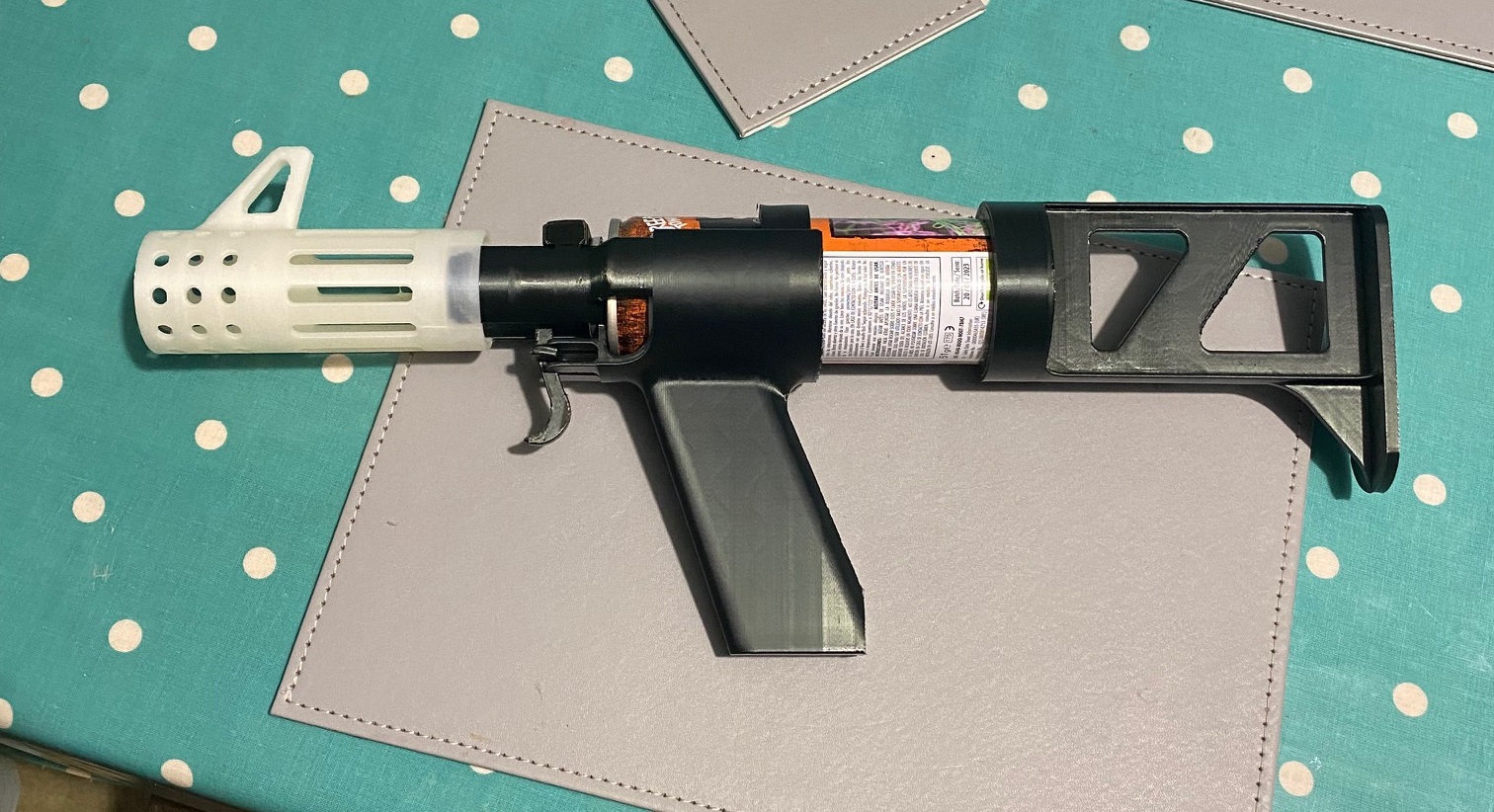 Silly String pistol gun by HuDSoN | Download free STL model ...