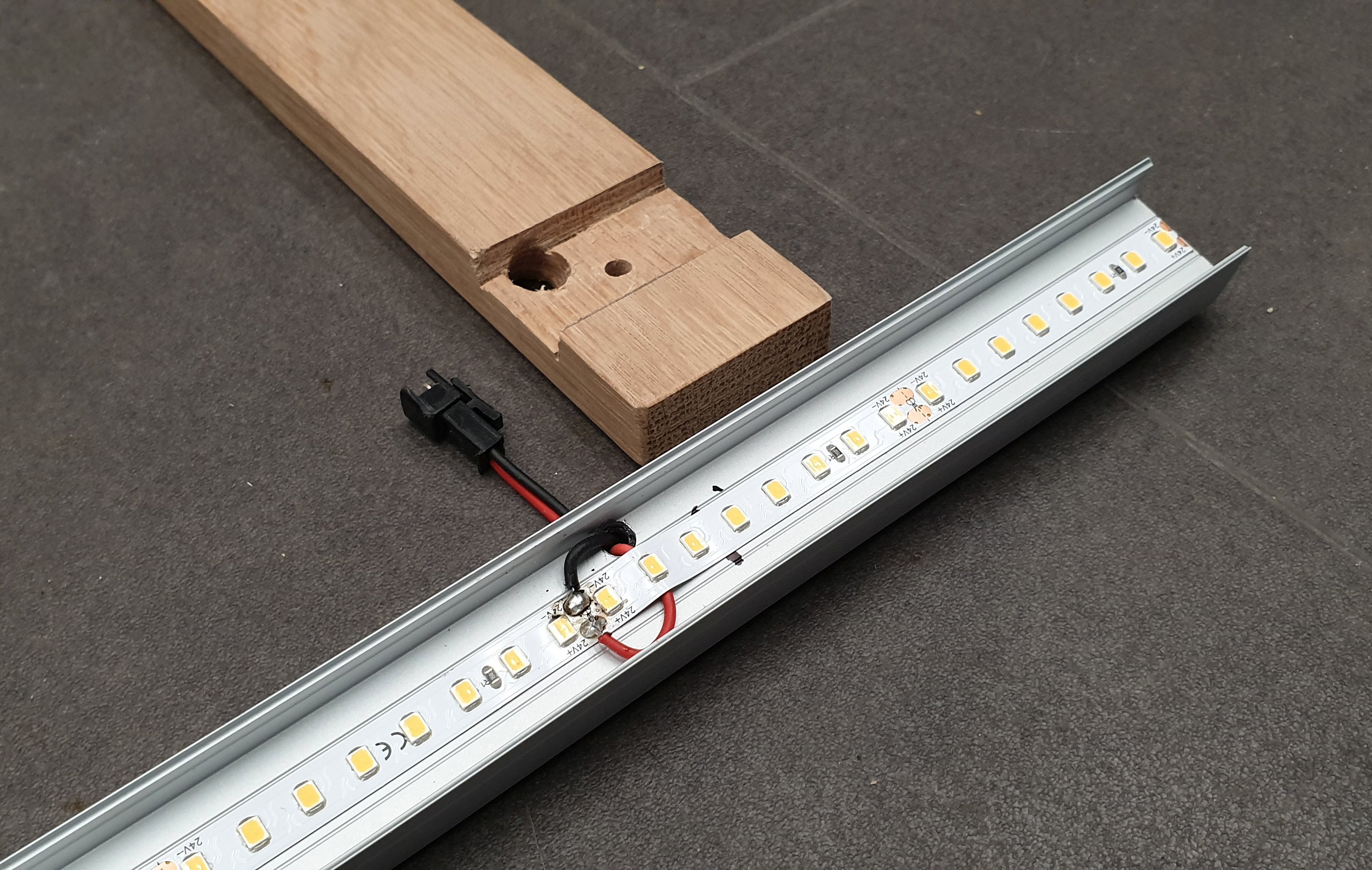 LED Channel Standoffs for bespoke striplighting installations by ...