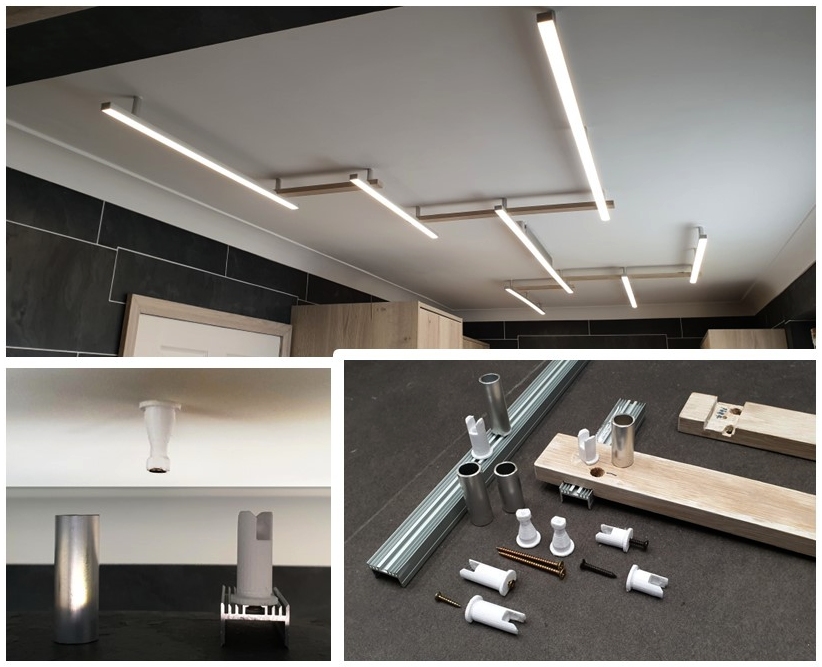 LED Channel Standoffs for bespoke striplighting installations by ...