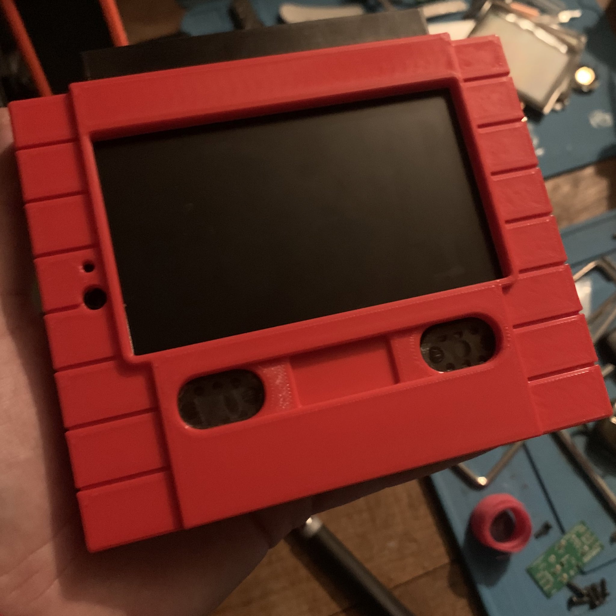SNES LCD Screen Housing/Shell (US NTSC version) by RetroGameRevival ...