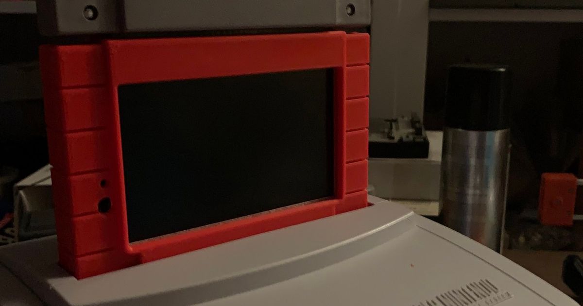 SNES LCD Screen Housing/Shell (US NTSC version) by RetroGameRevival ...