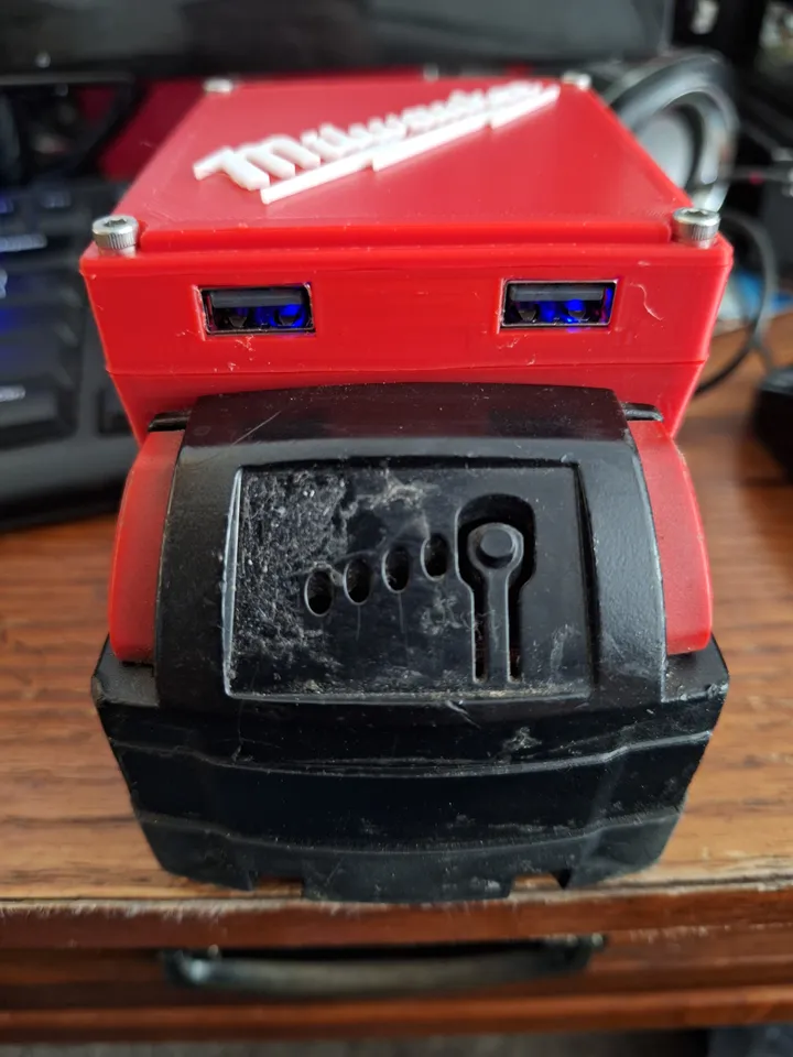 Remix: Milwaukee M18 QuickCharge 3.0 USB Adapter by Zoggee by ...