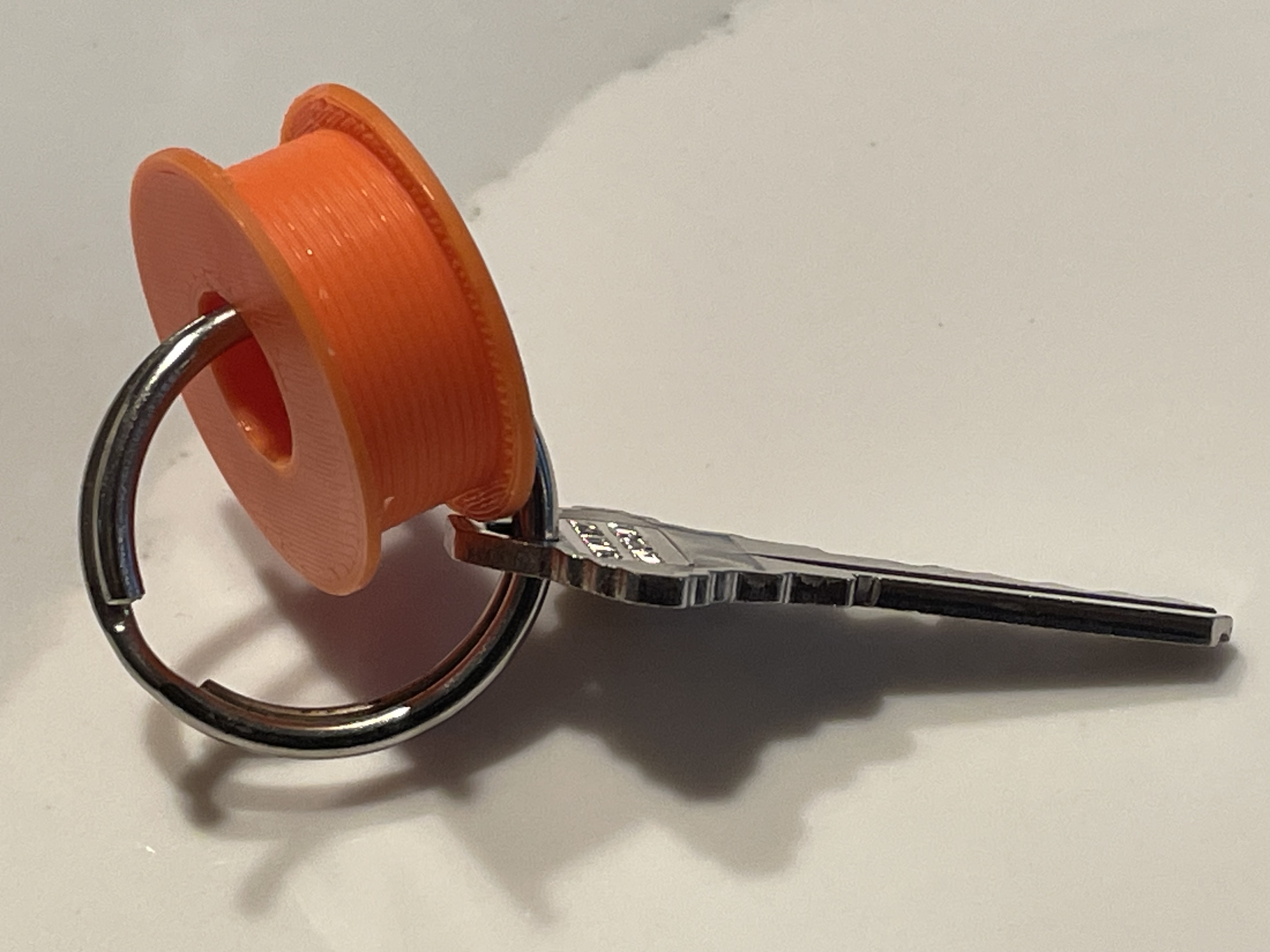 Filament Roll Keychain by OrangeCat123 | Download free STL model ...