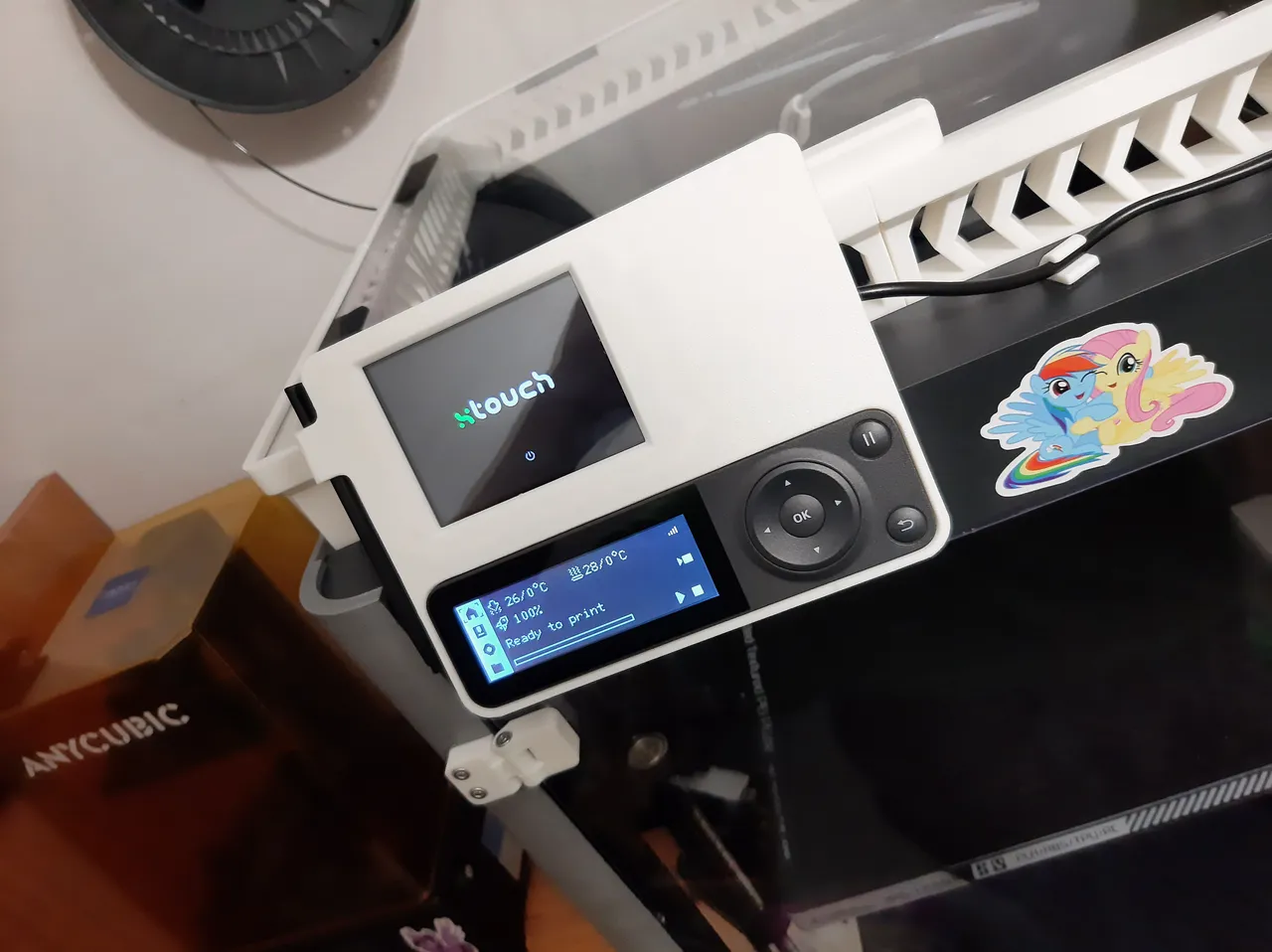 Bambu Lab P1P XTouch Screen Mount by michal.tulach | Download free STL ...