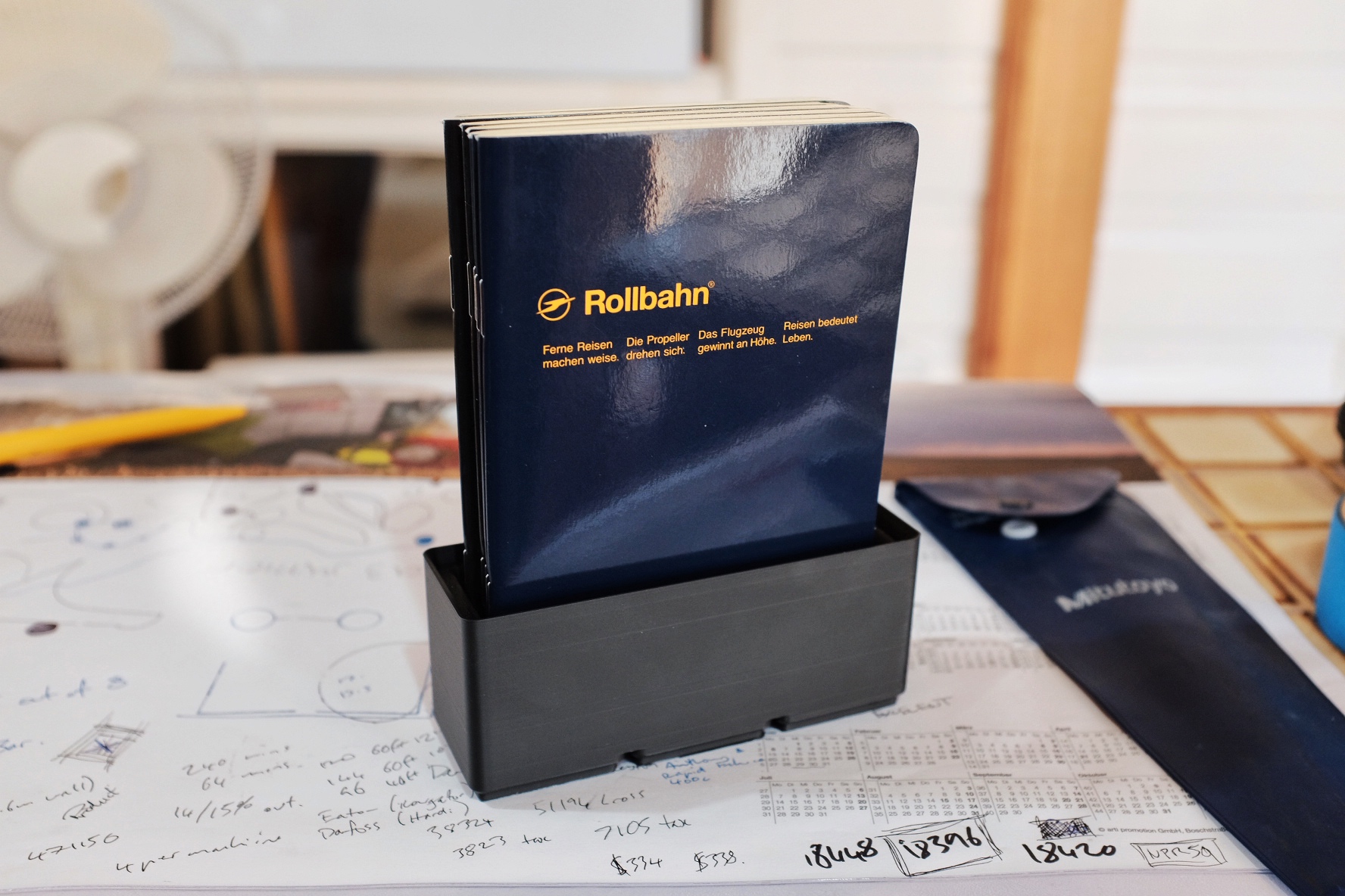 Gridfinity Delfonics Rollbahn Notebook storage (A6) by slider_phil ...