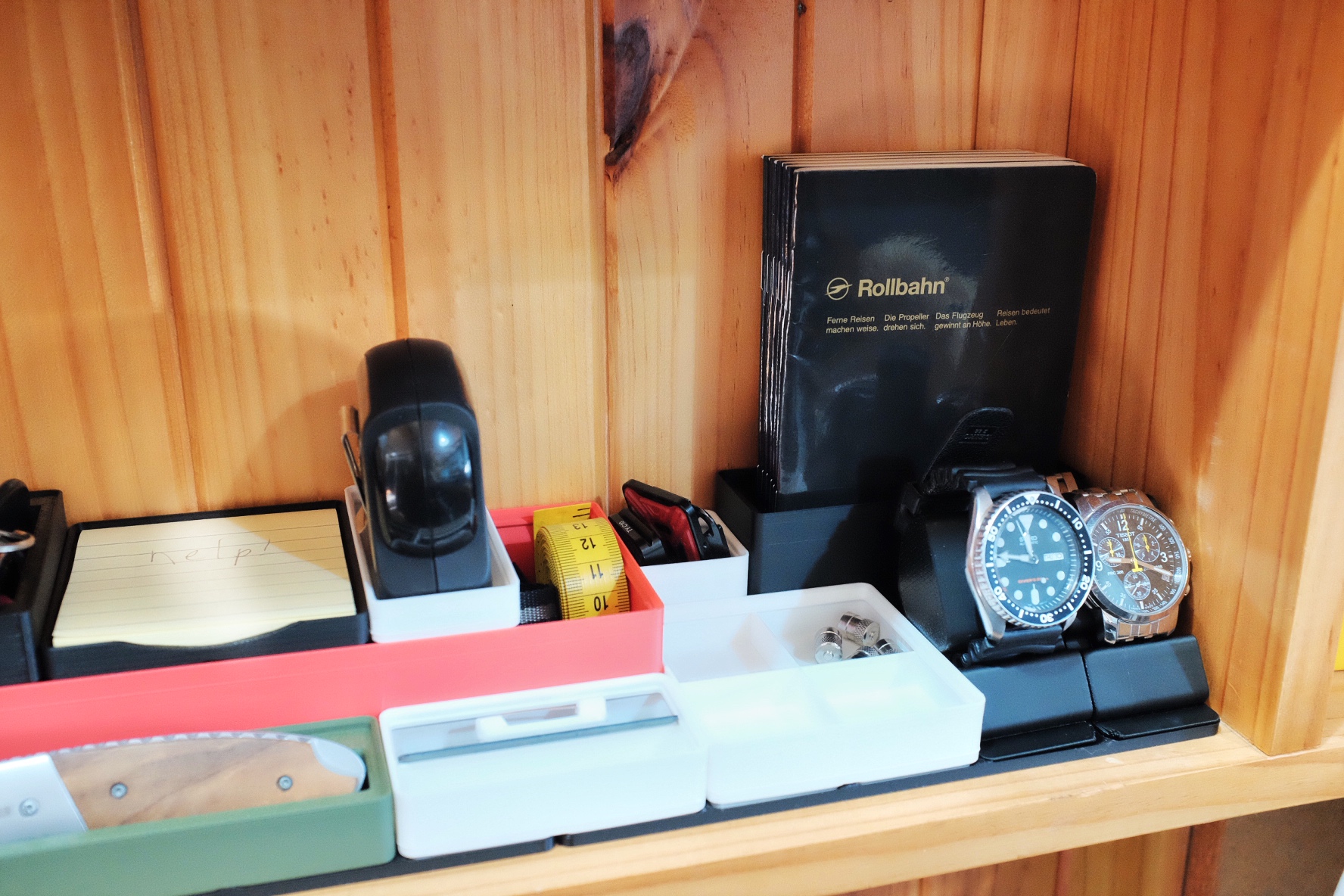 Gridfinity Delfonics Rollbahn Notebook storage (A6) by slider_phil ...