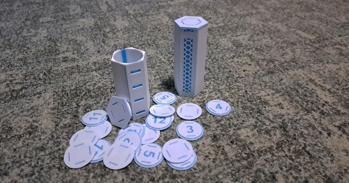 | Catan | Number Chits Container - seaferers by Sedak | Download free ...