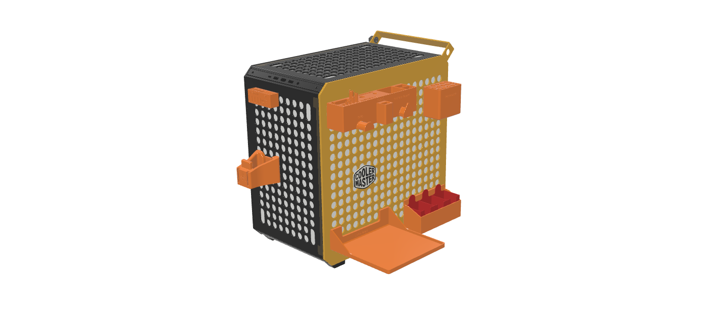 Qube 500 - Cooler Accesories by ManuelM | Download free STL model | Printables.com