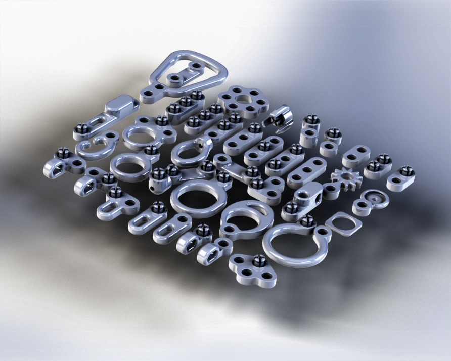 A Creative Kit For Making A Pendant by dmc | Download free STL model ...