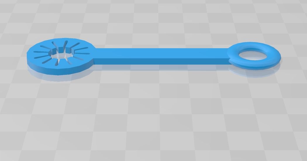 Chuck Key Holder for on the cord by AL | Download free STL model ...