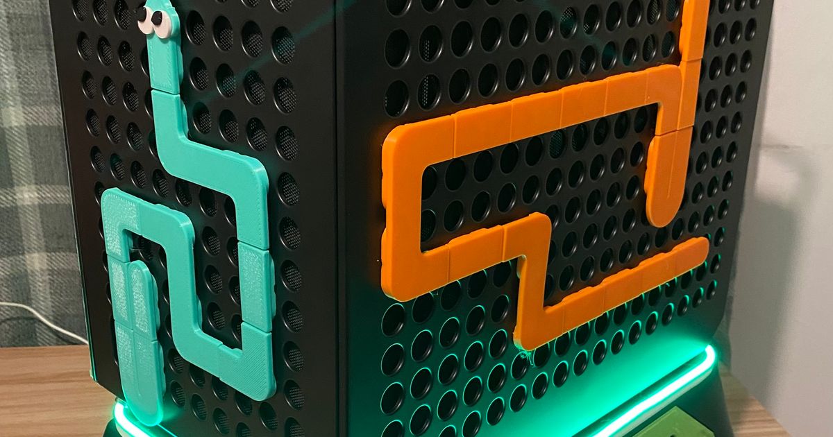 SNAKE!! ... A classic by SYNCPRINTING | Download free STL model ...