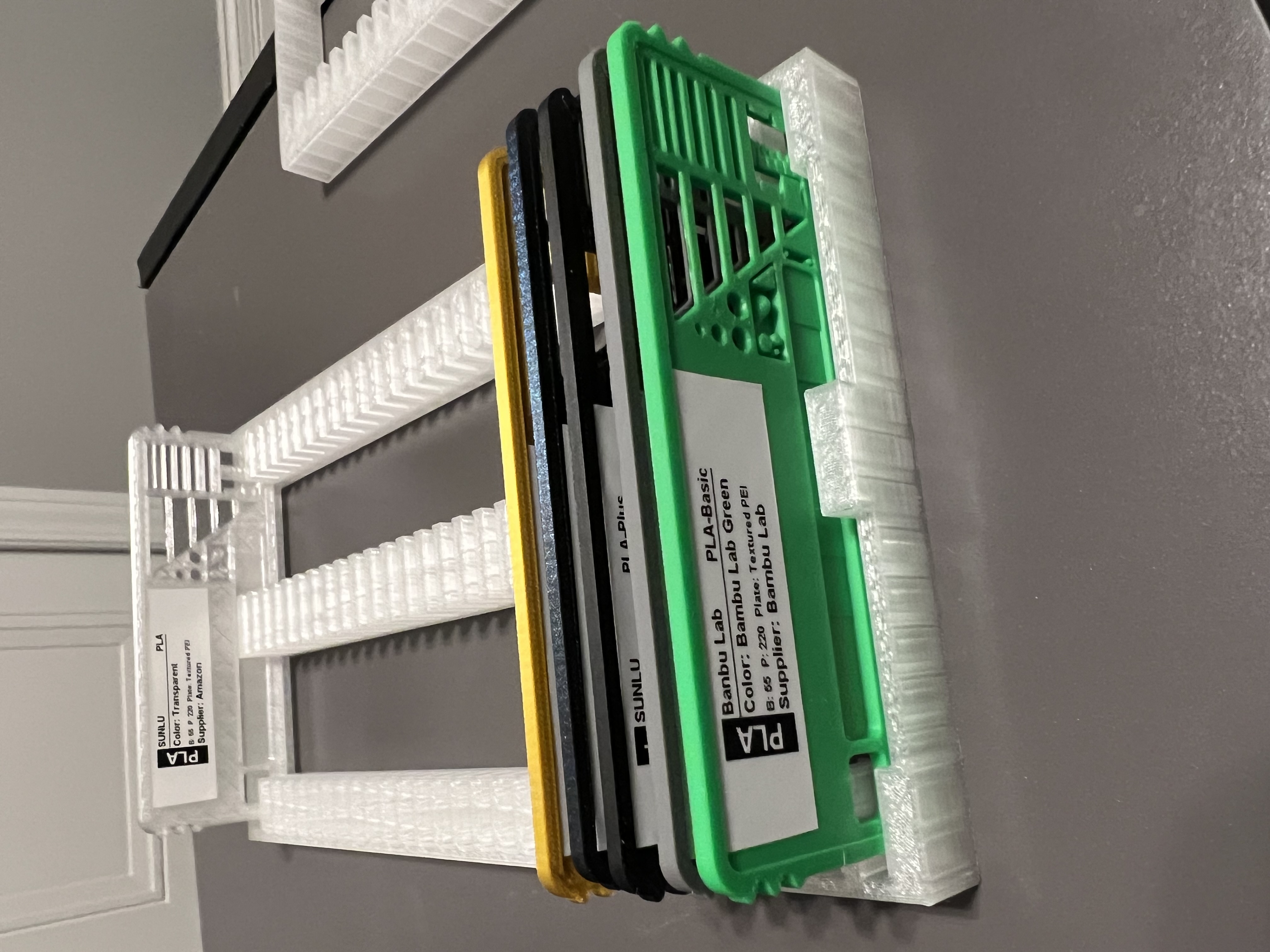 Filament Swatch Tray by Dewey | Download free STL model | Printables.com