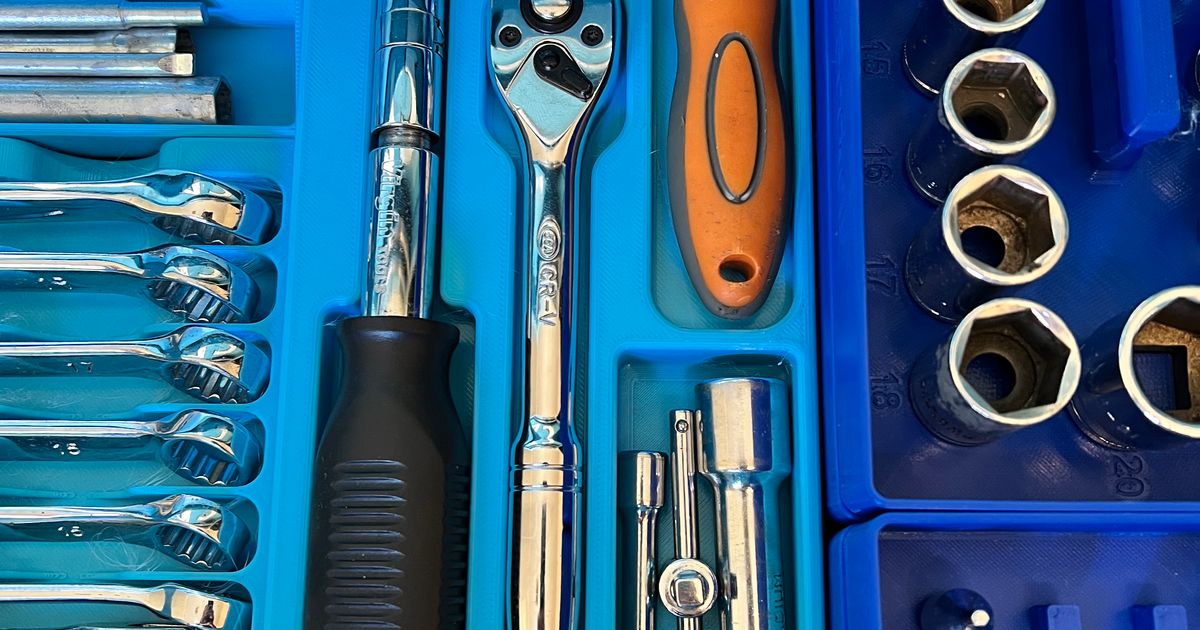 Socket handle tray by Darrens Workshop | Download free STL model ...