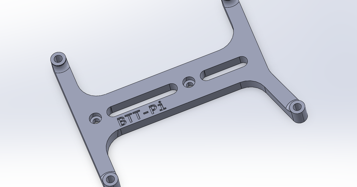 VORON BTT-Pi bracket for din rail by TOM by Tom | Download free STL ...