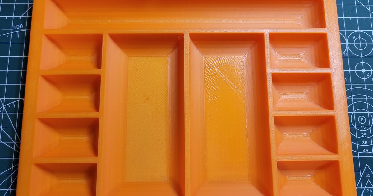 Small Parts Tray v2 by Avenger | Download free STL model | Printables.com