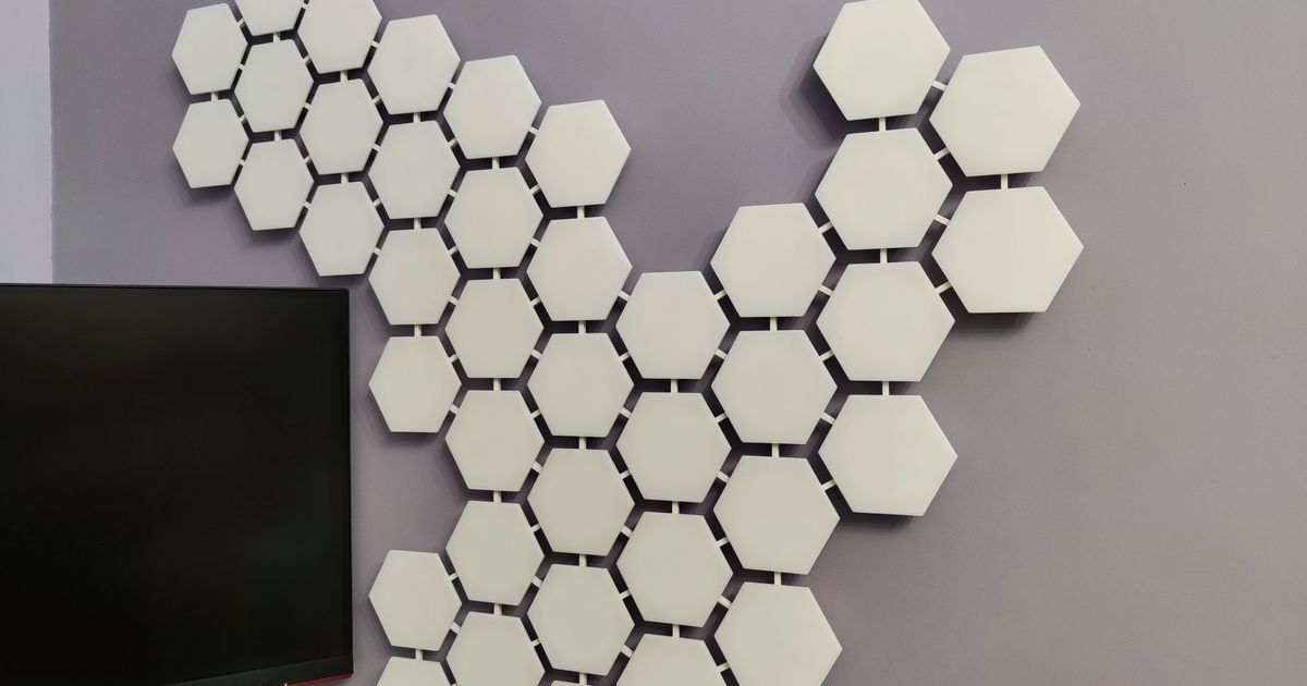 Modular honeycomb system with LED by Андрей spiri'dos | Download free ...