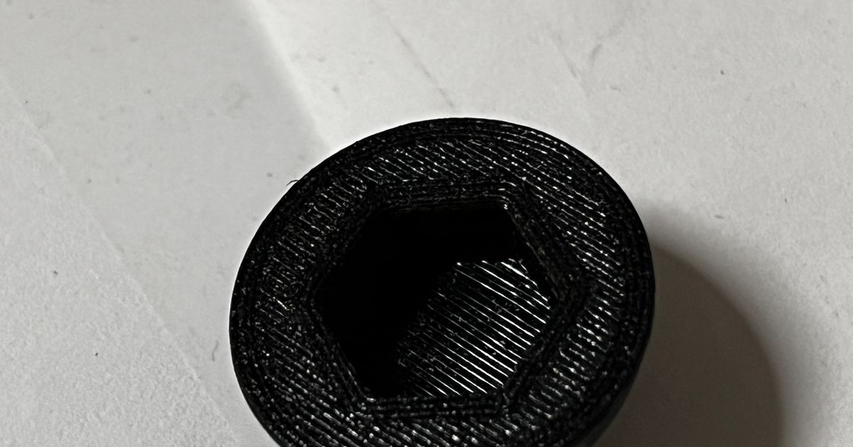 Lawn Chair End Cap by PPP Animal | Download free STL model | Printables.com