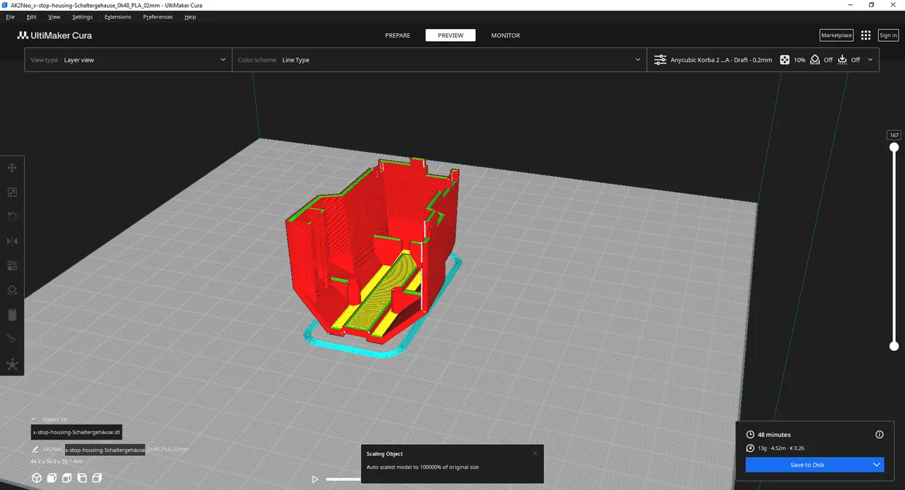 Anycubic Kobra Go/Neo limit switch housing by Moncherichi | Download ...