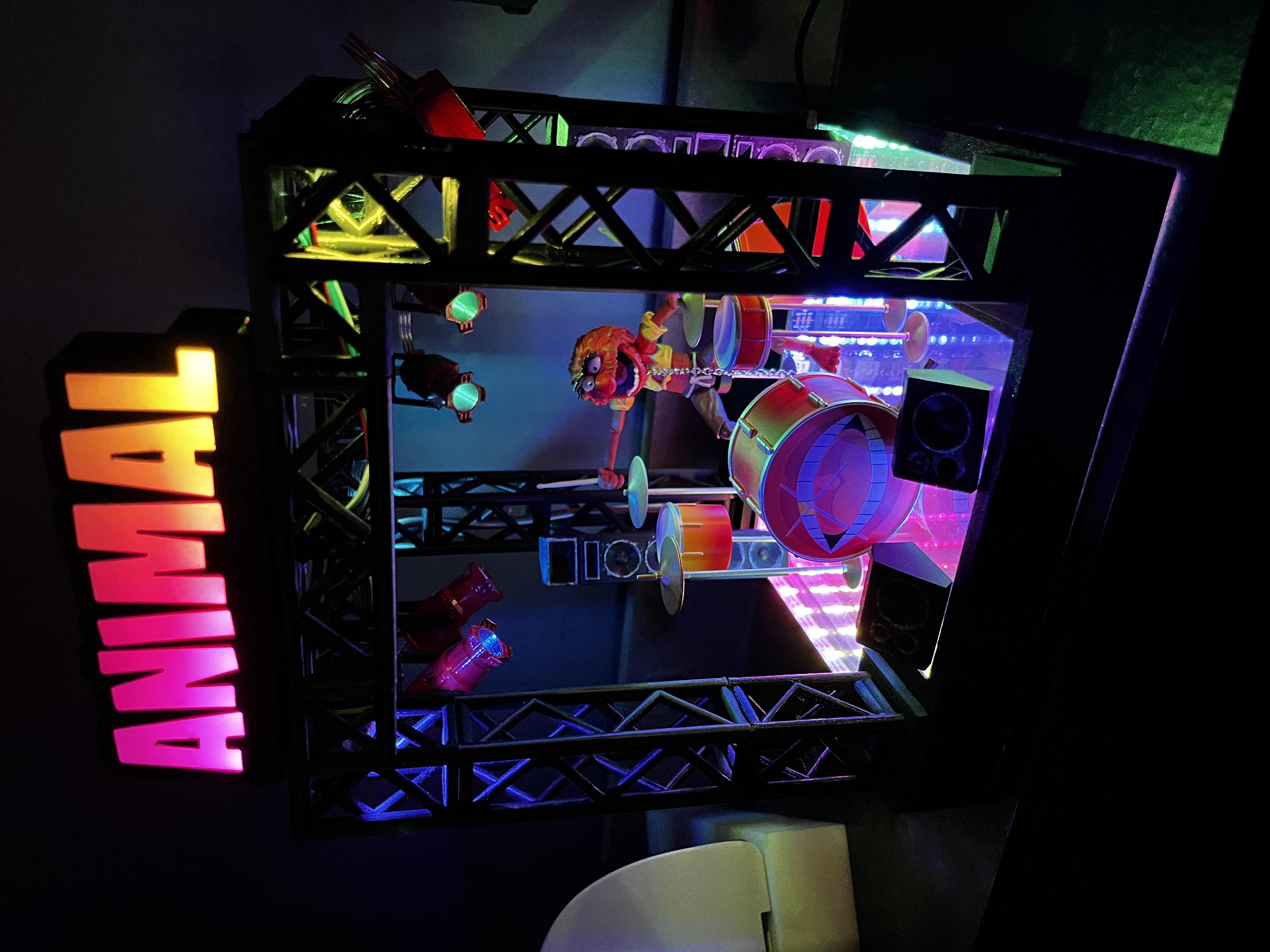 Rock Band Stage Base Infinity Mirror by PPP Animal | Download free STL ...
