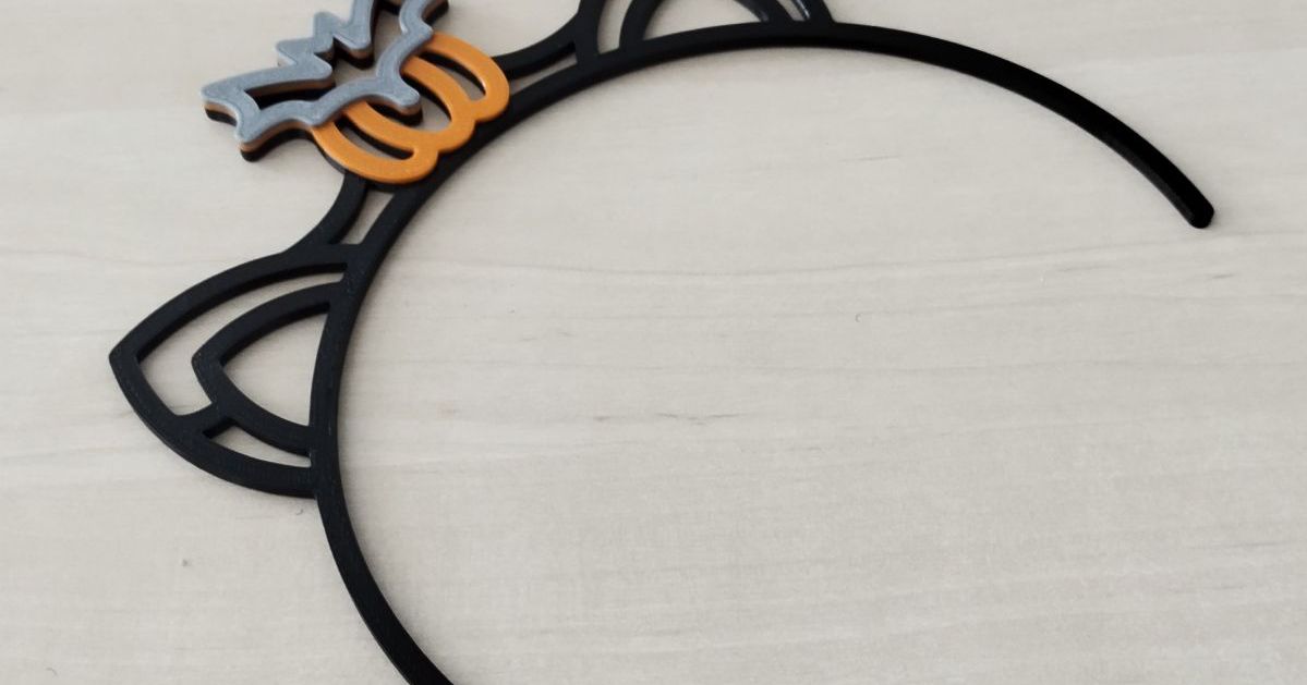 Halloween Headband by E3De | Download free STL model | Printables.com