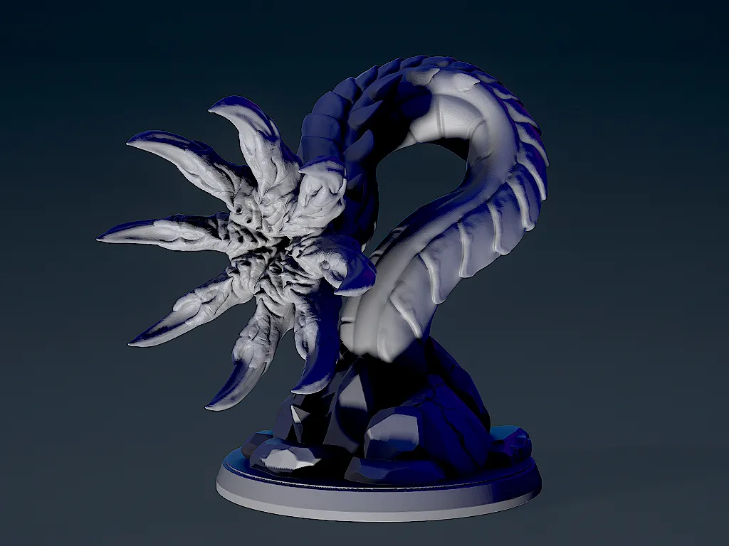 Giant Worm by miniShev | Download free STL model | Printables.com