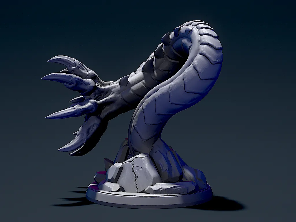 Giant Worm by miniShev | Download free STL model | Printables.com