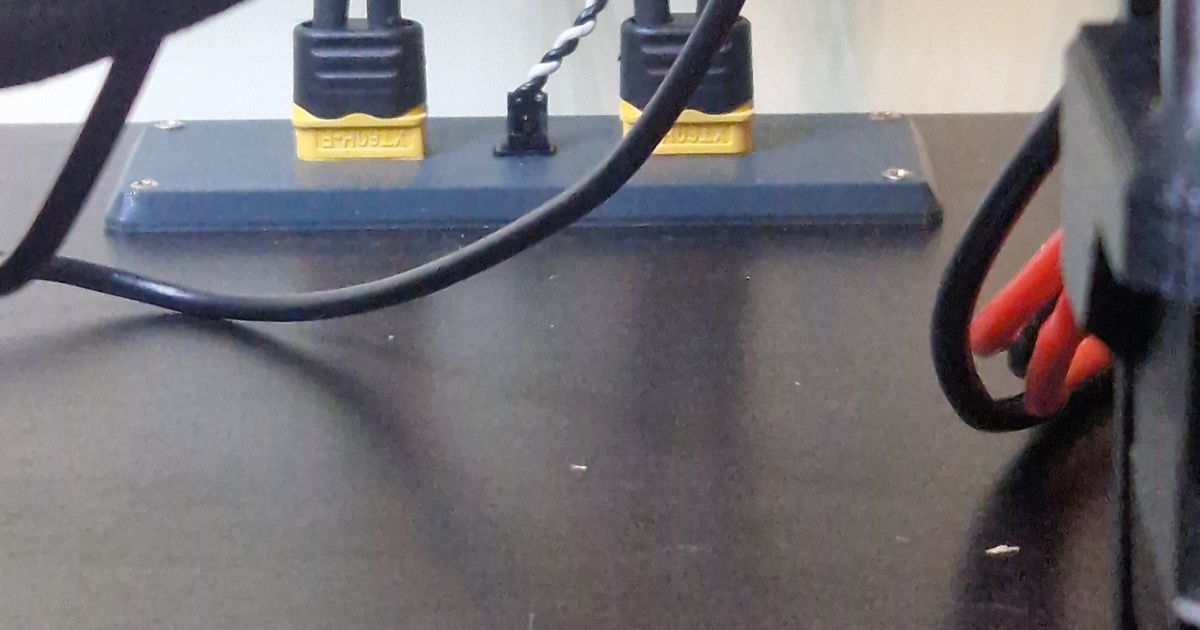 XT60 & Molex mount by Himeyuki | Download free STL model | Printables.com