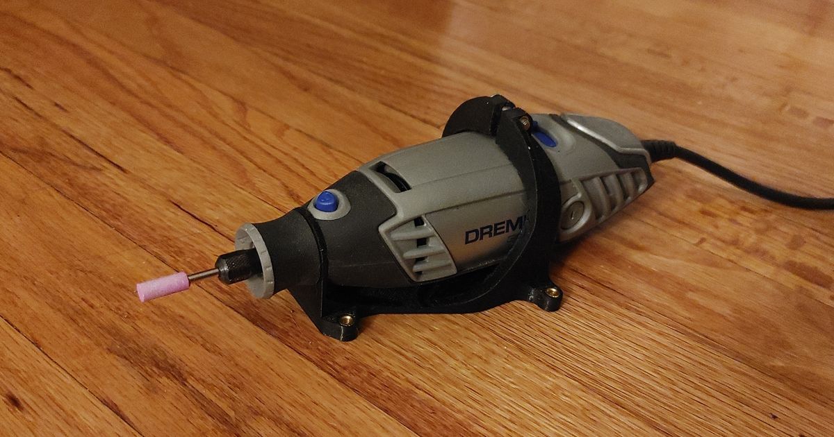 Dremel 3000 bench/desk mount von Naomi | Kostenloses STL-Modell ...